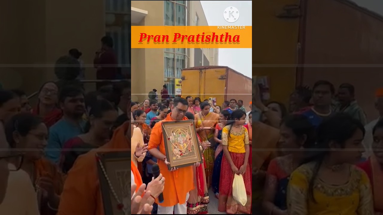 #pran pratisha Shri Ram #ayodhya #pranpratistha #jaishreeram let's ...