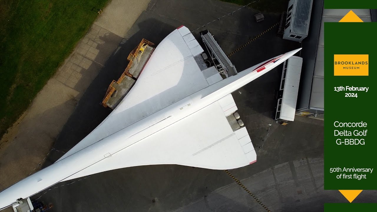 Concorde Delta Golf G BBDG 50th Anniversary of First Flight Panel Talk ...