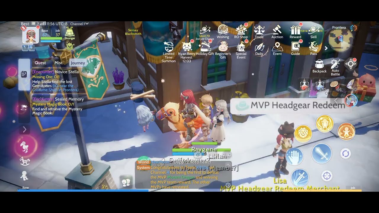 Novice Stella (Ragnarok Origin) - YouTube