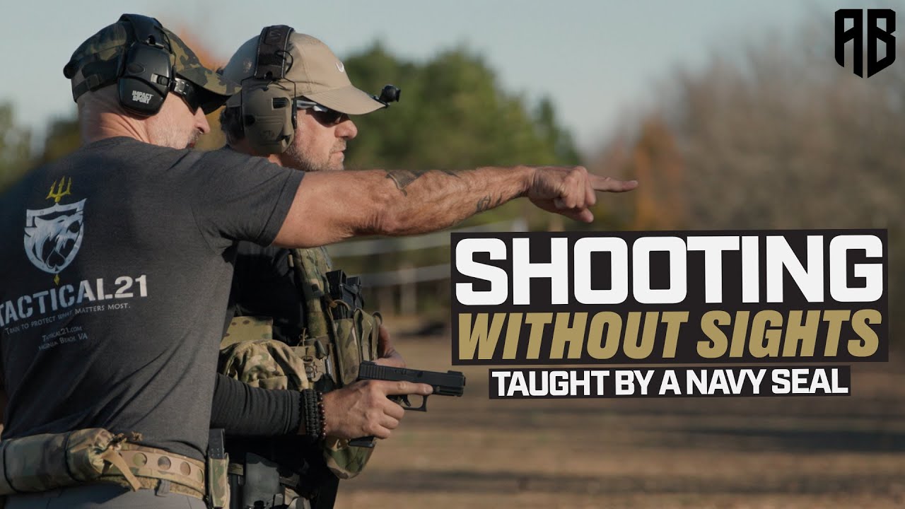 How to Shoot at Close Range in a Real Gunfight - YouTube