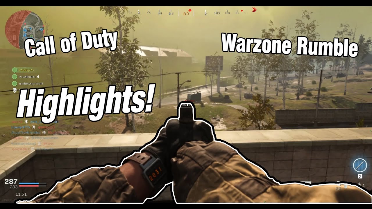 Call of Duty (WARZONE) Rumble Highlights - YouTube
