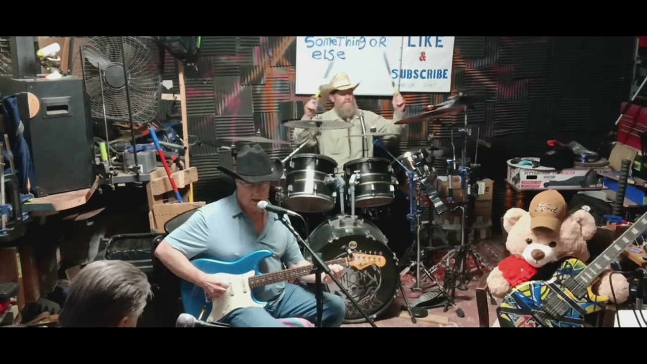 Band practice George straight the cowboy rides away. Drumming and ...