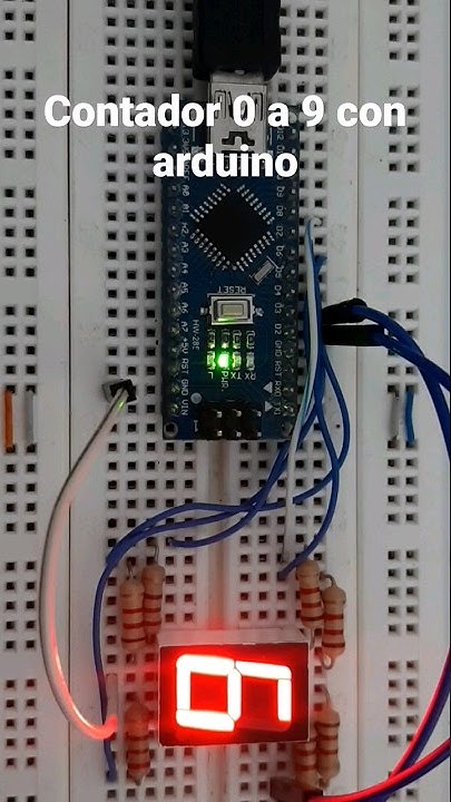 contador 0 a 9 con arduino #arduino #arduinoproject #electronic #ciencia #creative #display # ...