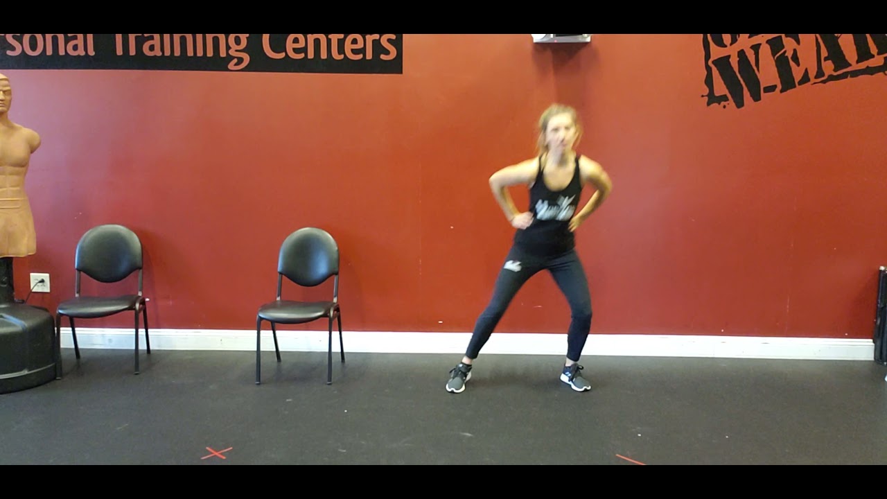 Squat with kick - YouTube