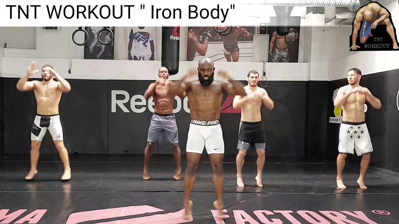 TNT WORKOUT "IRON BODY" with pro-fighters of Mma FACTORY - YouTube