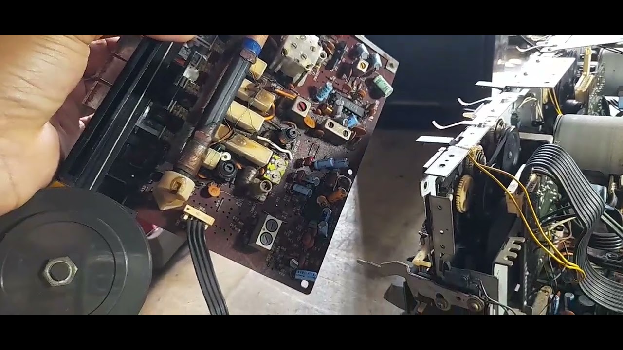 restore cassette JVC PC W330 - YouTube