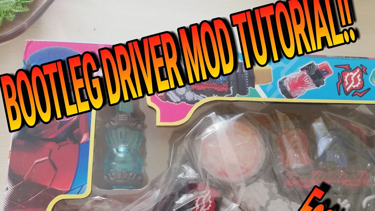 BOOTLEG DRIVER MOD! KAMEN RIDER DX DRIVER HOMEMADE! Less than 25 usd ...