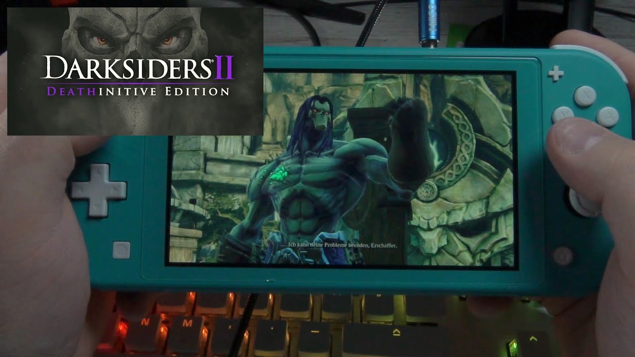 Darksiders 2 Nintendo Switch lite gameplay #2 - YouTube