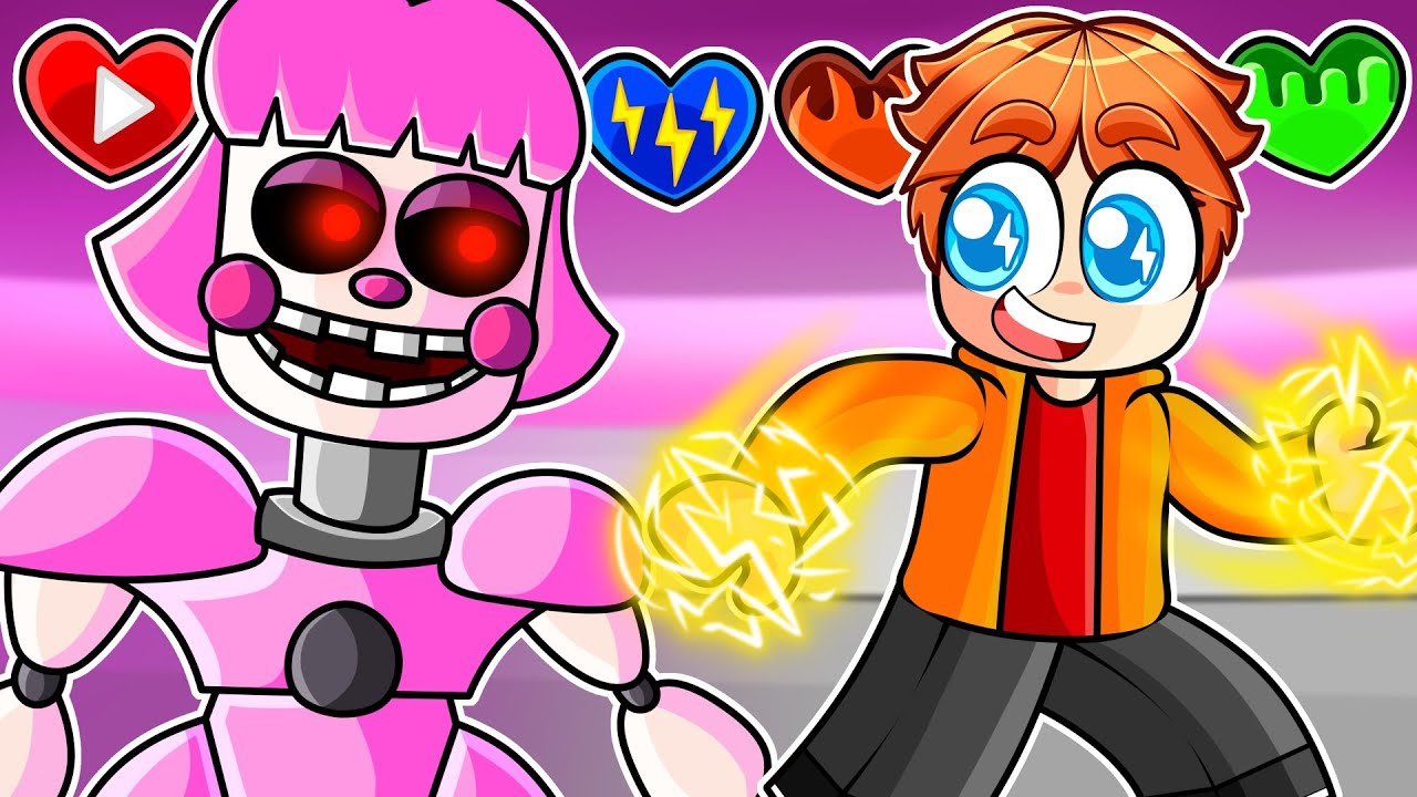 Using CUSTOM HEART POWERS To Escape in Roblox! - YouTube