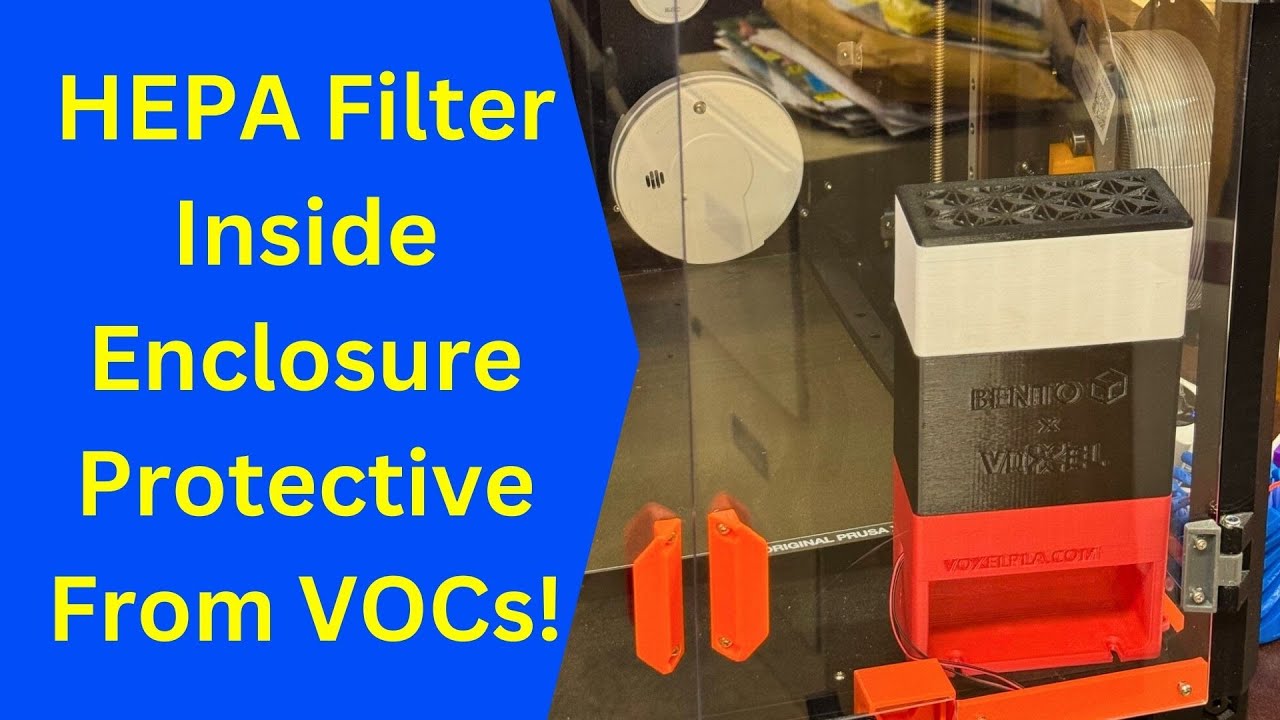 3D Printers Dangerous! VOCs! Voxel HEPA Filter Inside Enclosure ...