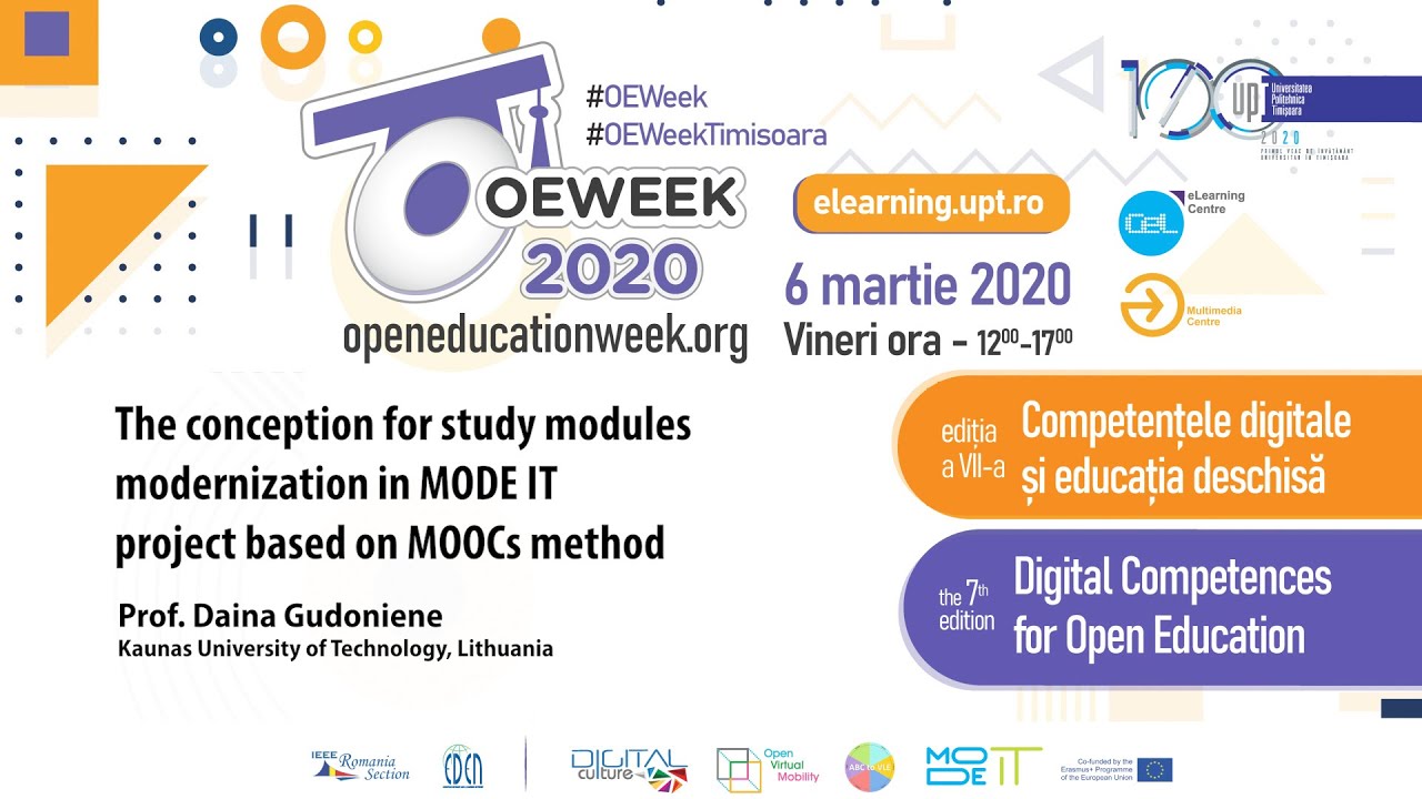 Prof Daina Gudoniene and Olga Zubikova The conception for study modules ...