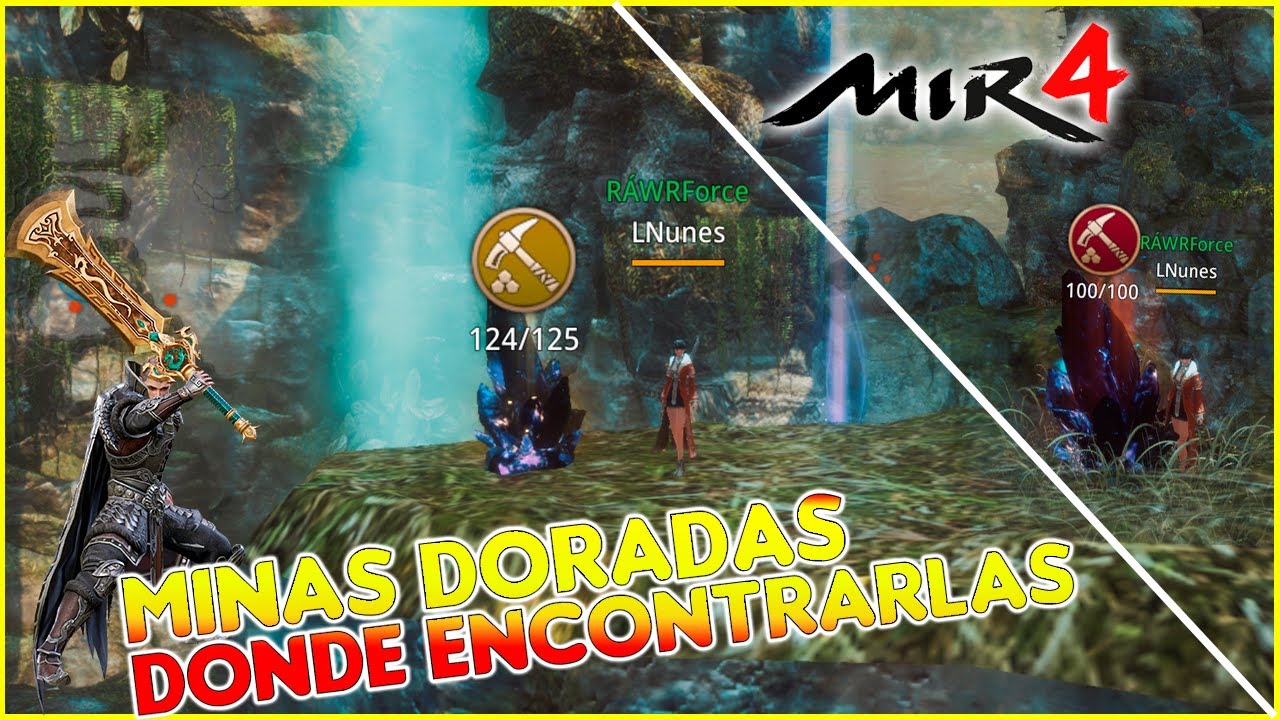 Mir4 🔥 Cima Inexplorada Ubicación y Donde conseguir Darksteel 😎 !Minas ...