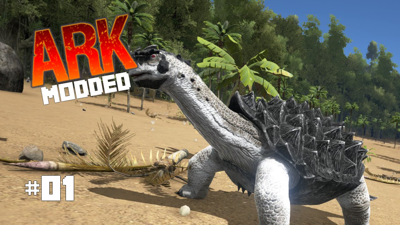 ARK Survival Evolved - LVL 500+ CARBONEMYS Modded #1 (ARK Gameplay ...