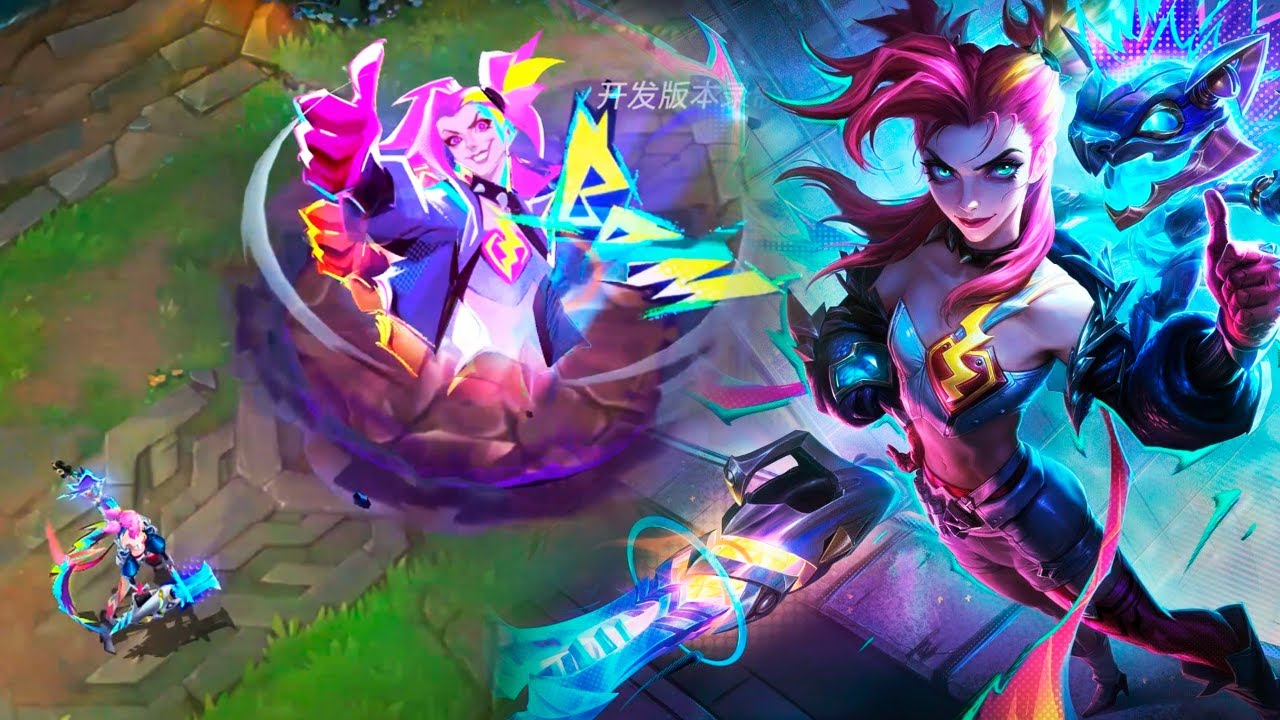 NEW "Ultimate Skin" - Jinx Supervillain - Awakened Skin - League of ...