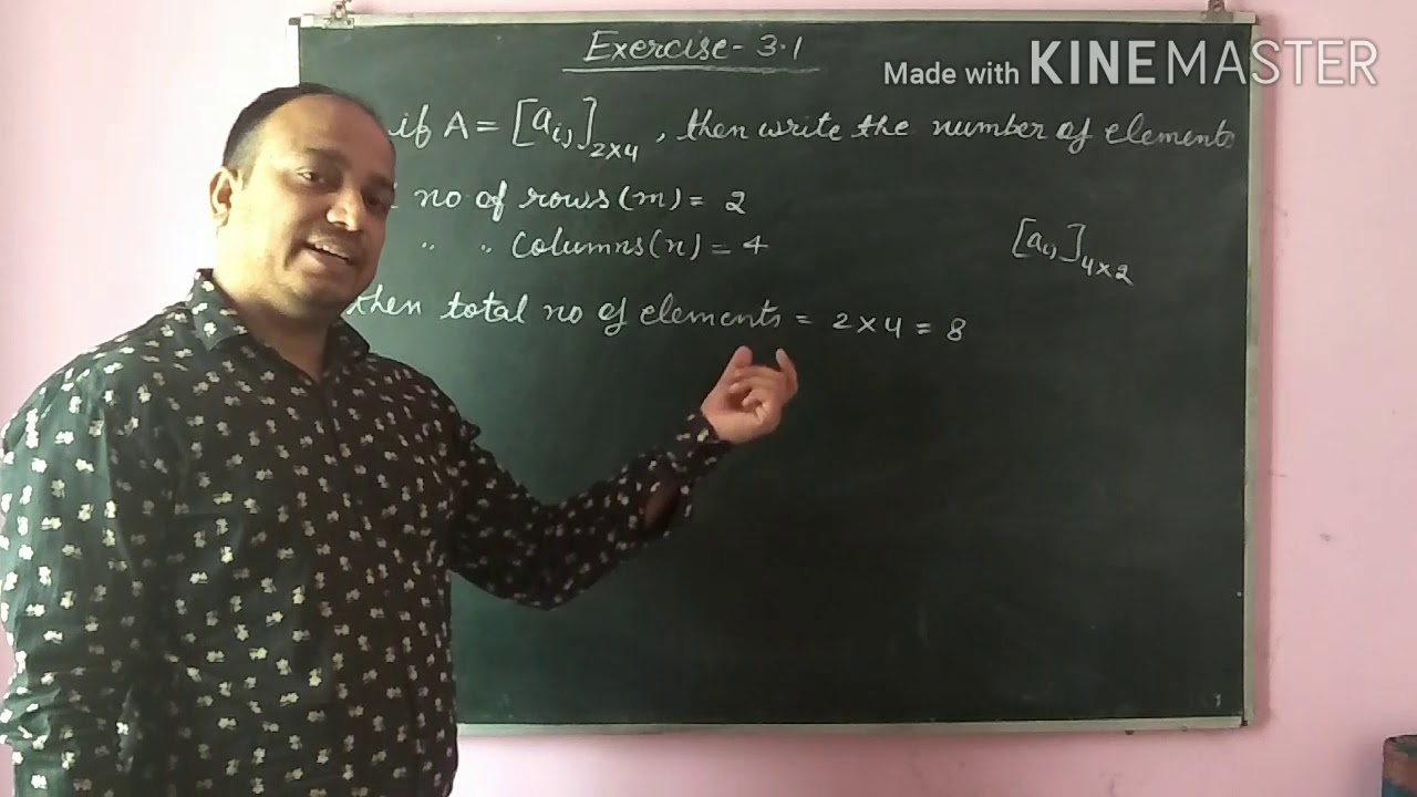 Matrix(L-2) by Anil Soni sir - YouTube