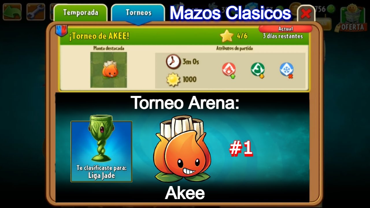 PVZ 2 [Arena: Akee] - YouTube