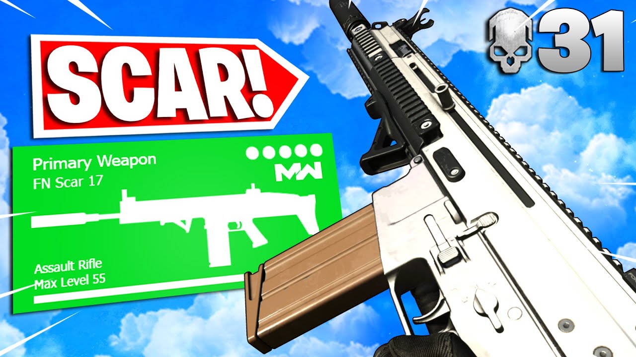 the "SCAR" is *OVERPOWERED* in WARZONE SEASON 5! 💪 (BEST FN SCAR 17 ...