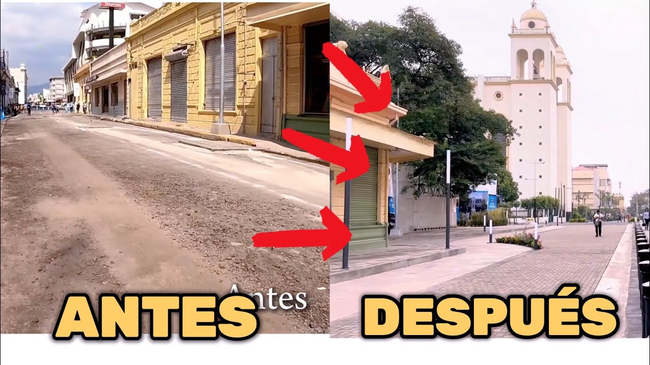 ASÍ HA CAMBIADO EL CENTRO HISTÓRICO DE SAN SALVADOR, EL SALVADOR - YouTube