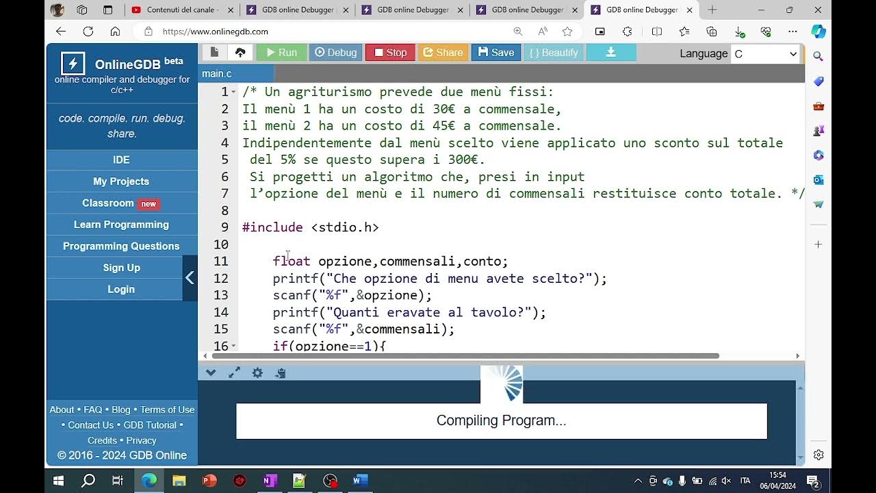 7 - Programmazione C/C++: Laboratorio 2 - YouTube
