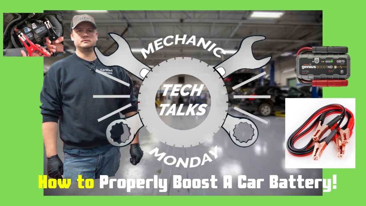 How to Properly Boost A Car Battery -Mechanic Monday|Tech Talks S2 EP6 ...