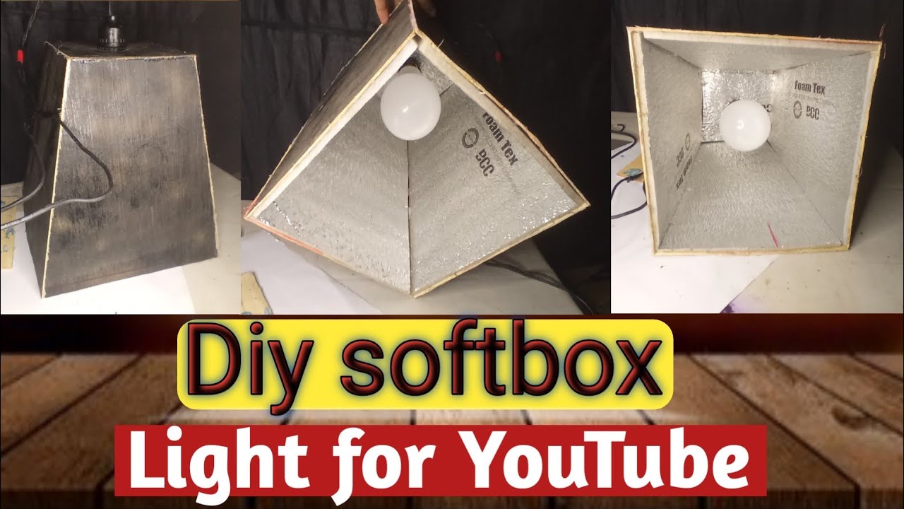 how to make a diy softbox to light your photo||DIY: How To Make a ...