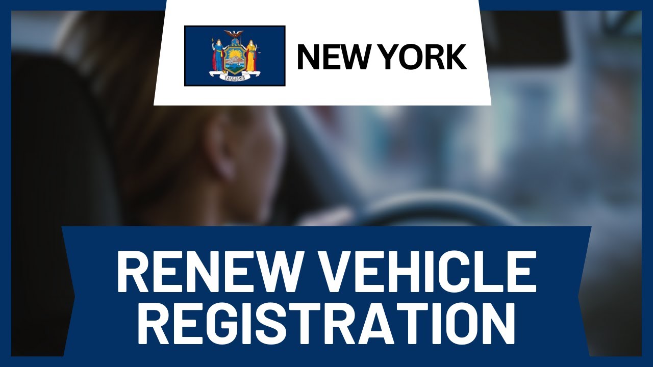 How to Renew Vehicle Registration Online in NYC - YouTube