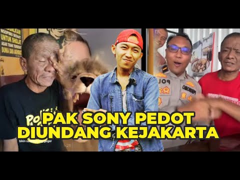 LIVE SONY PEDOT || PAK PURNOMO POLISI BAIK OTW JAKARTA #reaction - YouTube
