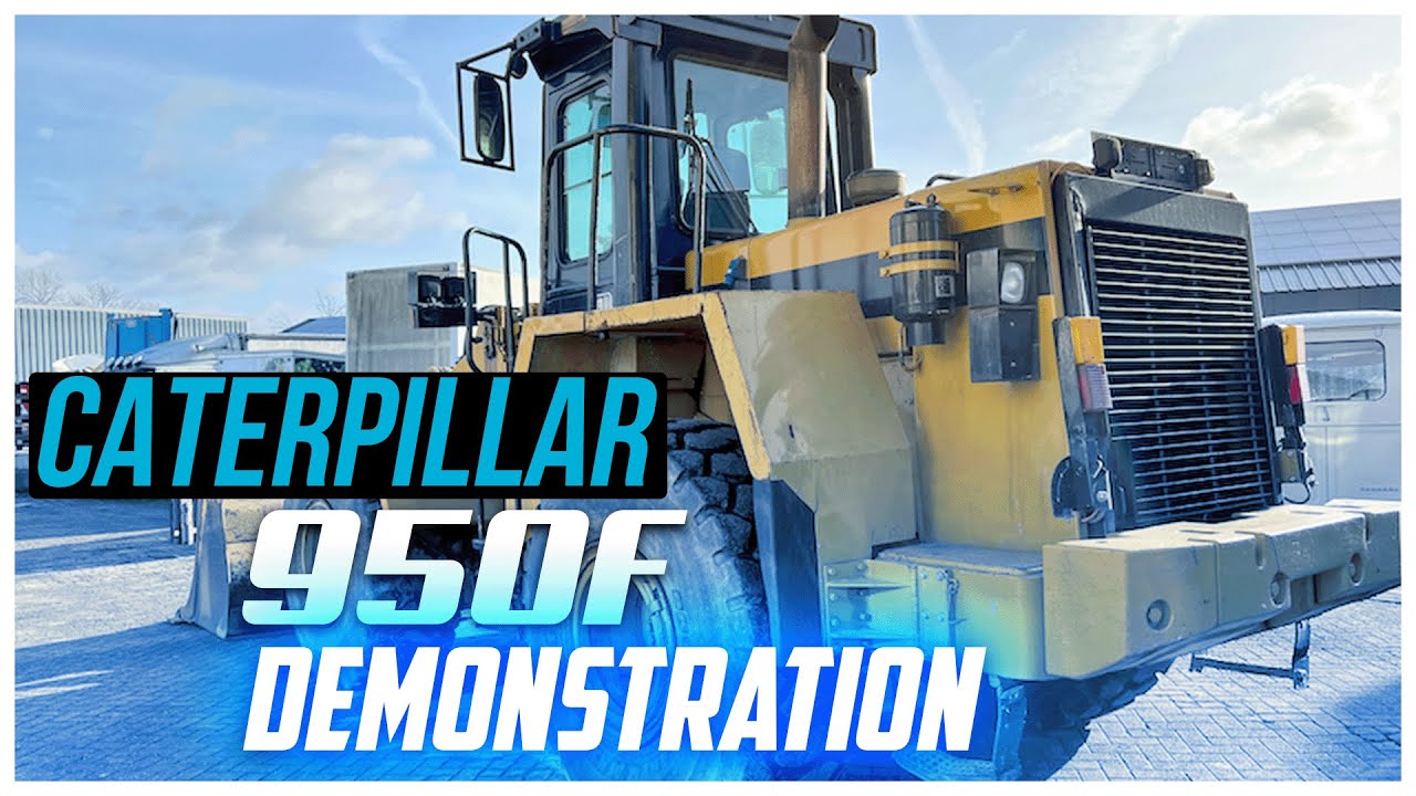 CAT 950F Wheel Loader demonstration - YouTube