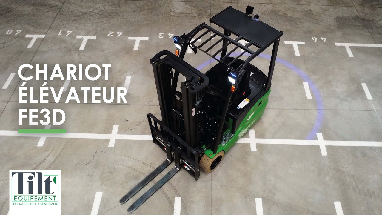 Présentation et démonstration du chariot élévateur électrique FE3D20 ...