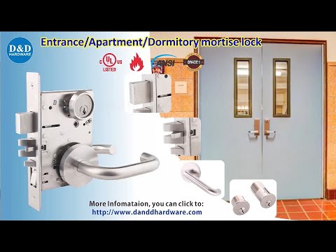 How to install ANSI Door Lock? -D&D HARDWARE - YouTube