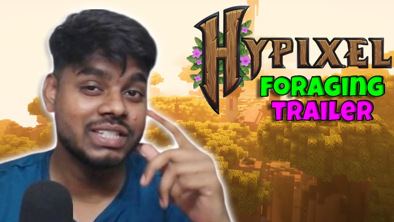 Reacting to the New Foraging Update Trailer in Hypixel Skyblock! 🍃🔥 ...