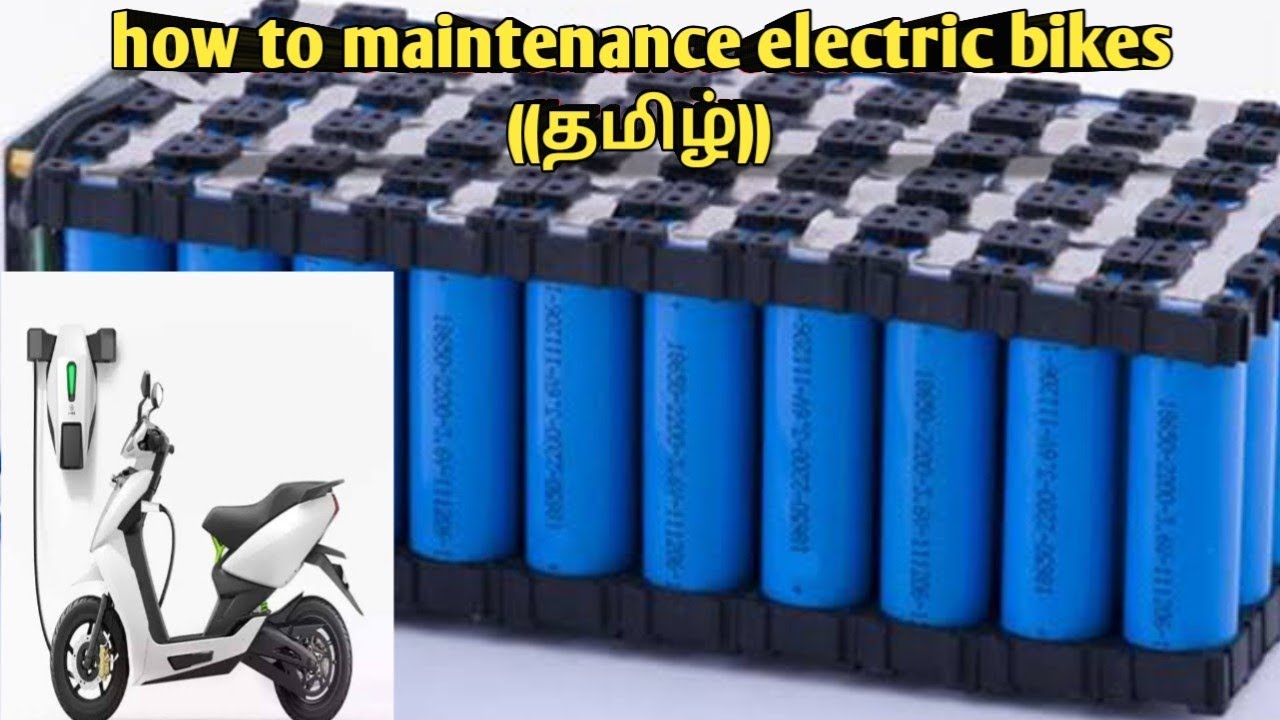 electric vehicle ⚡ |maintenance| tips and tricks (எலட்ரிக் பைக்கை ...