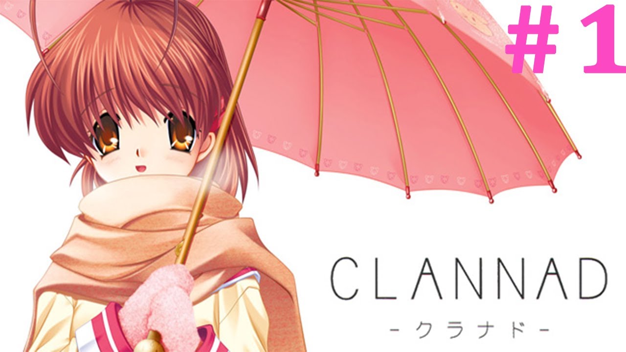 Clannad - Japanese Visual Novel Walkthrough - Part 1 [1080pHD] - YouTube