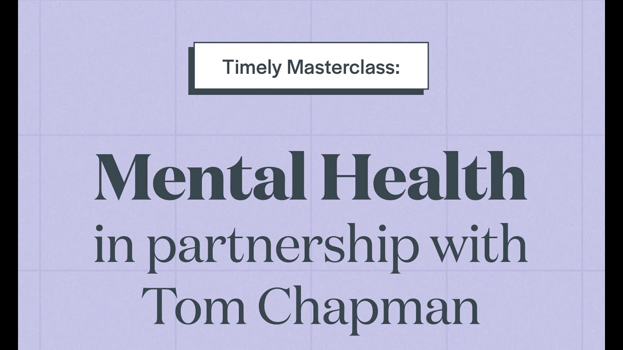Part 1: Introduction to the Tom Chapman Mental Health Course - YouTube