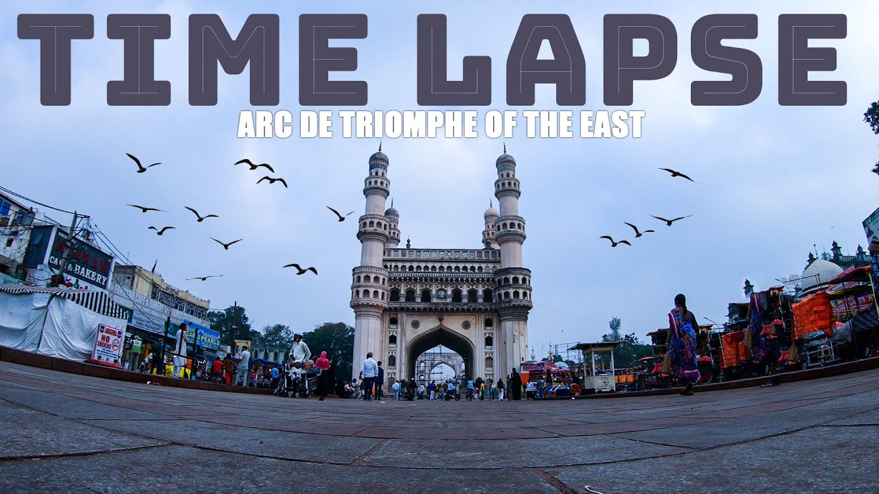 Charminar 360 View | Charminar Time Lapse | Famous Historical Place in ...