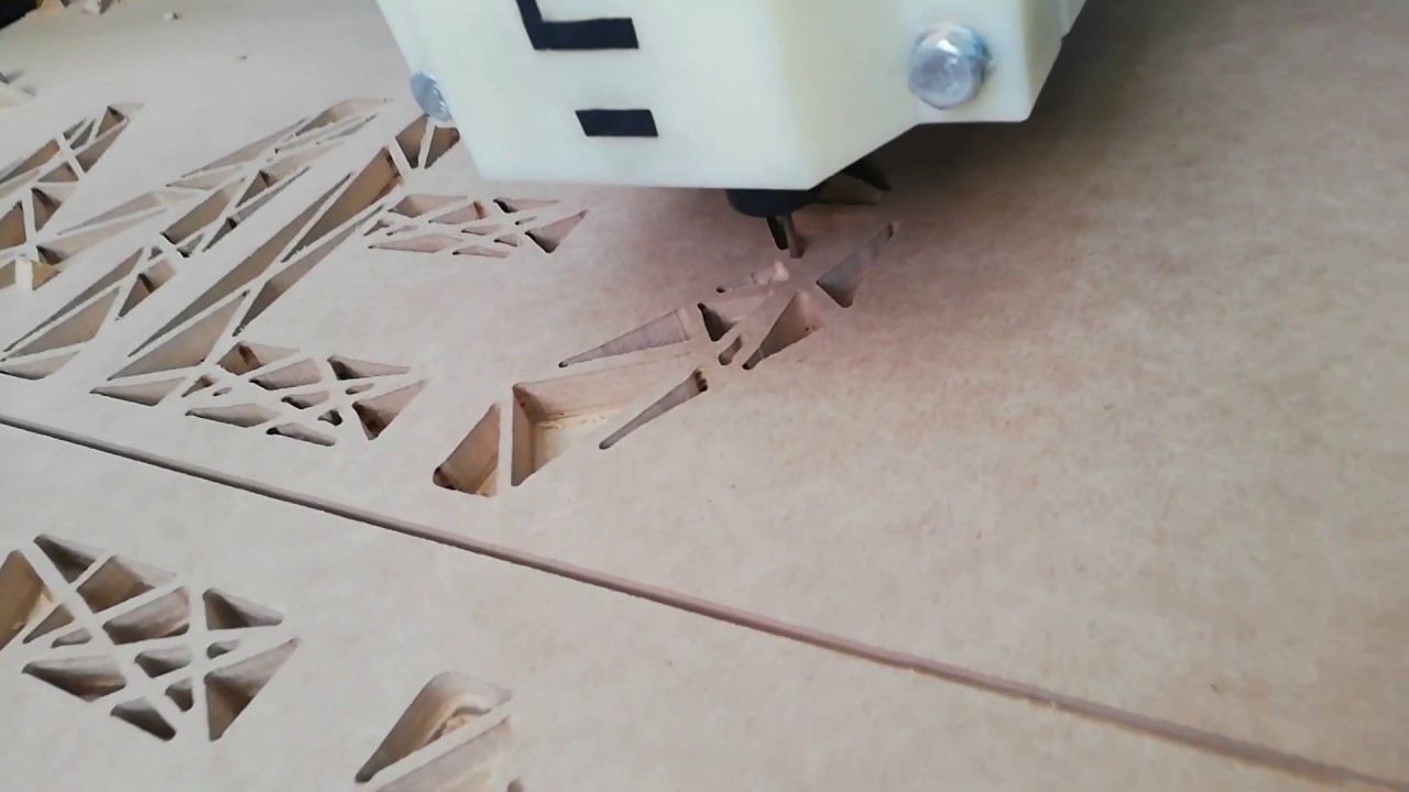 CNC GENERIC ONE 12mm MDF - YouTube