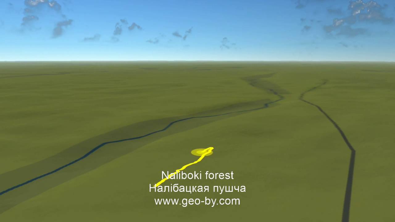 Naliboki forest. GPS track - YouTube