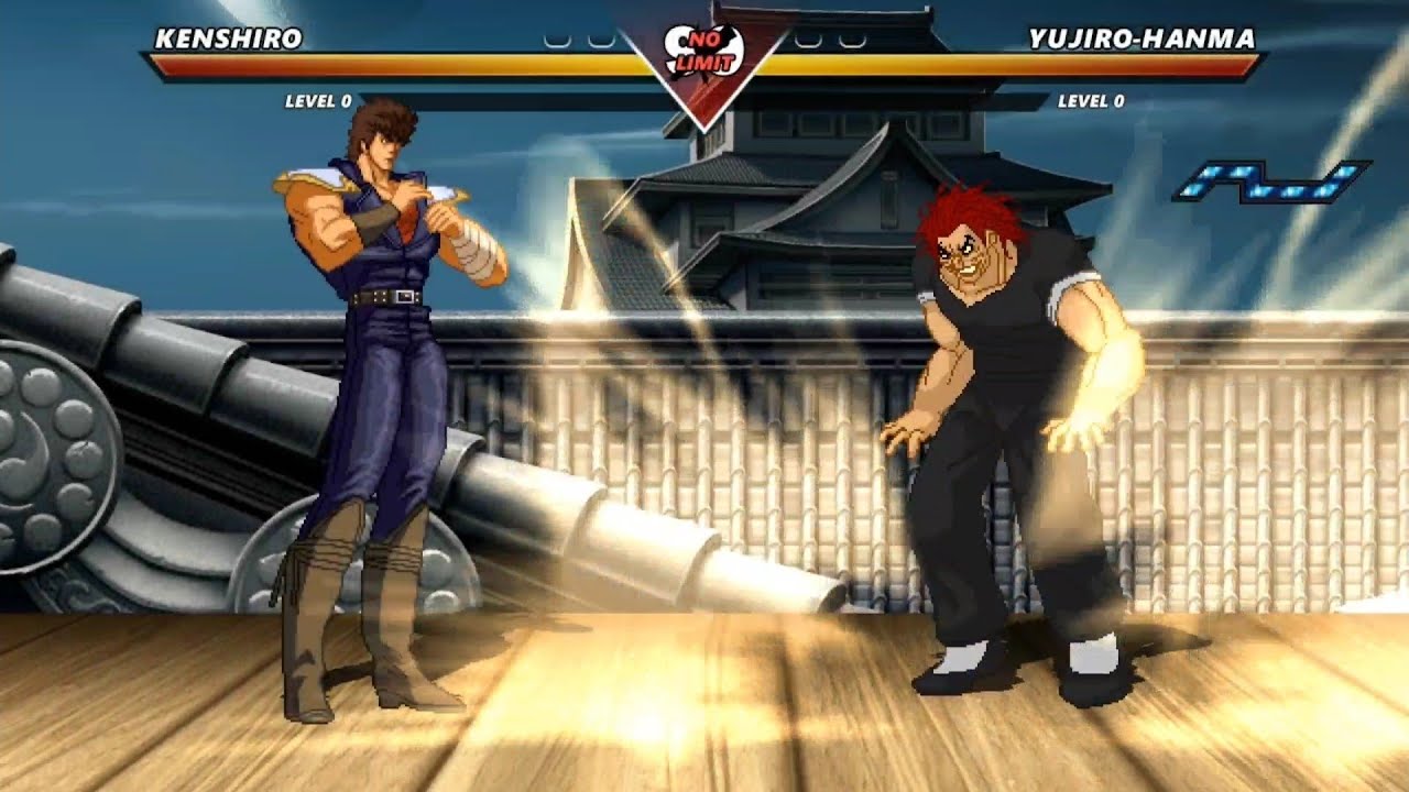 KENSHIRO vs YUJIRO HANMA- Highest Level Incredible Epic Fight! - YouTube
