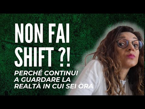 Perché non fai lo shift totale nella realtà del tuo desiderio. L'errore col 3D. - YouTube
