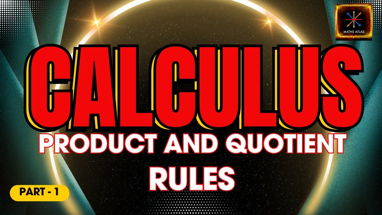 Mastering the Calculus Product and Quotient Rules #calculus - YouTube