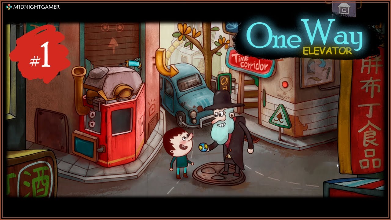 One Way: The Elevator #1 Предисловие | Этаж 1-5 | Мужчина с цветком|Домохозяйка|Ученый|Фокусник ...