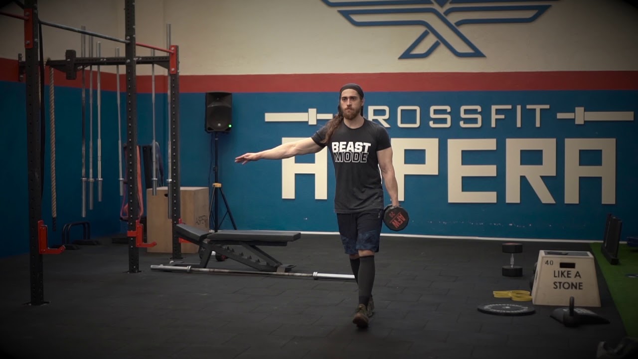 Dumbbell Single Arm Carry/Ağırsağlam - YouTube
