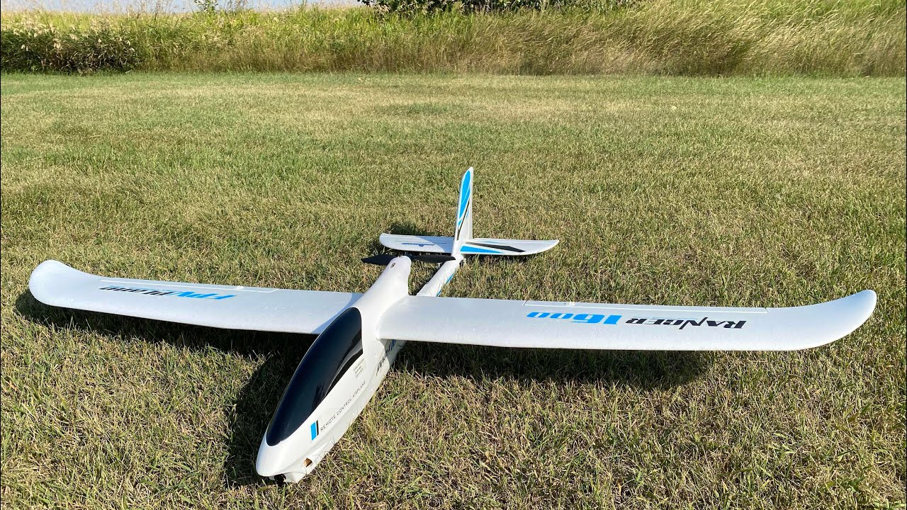 Volantex Ranger 1600 - upgraded motor - YouTube