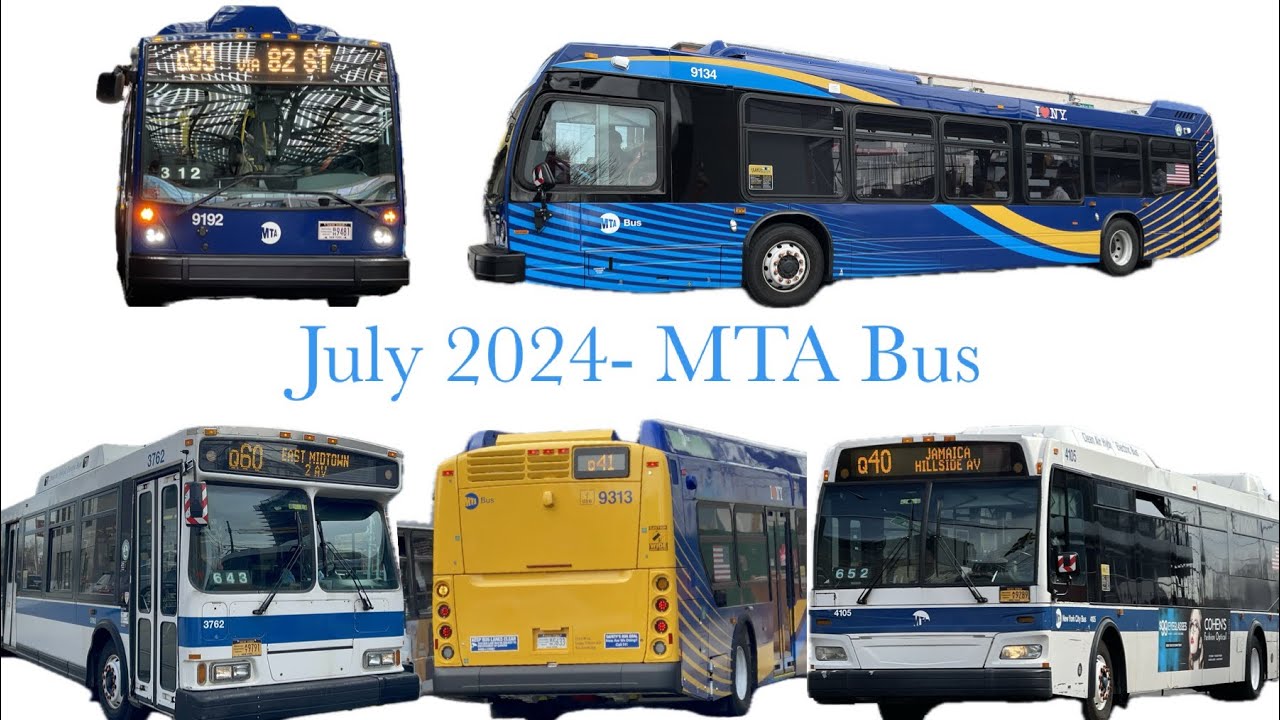 July 2024: Transit News Update (MTA Bus- Fleet Status) - YouTube
