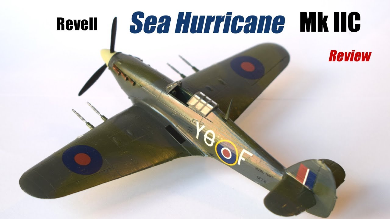Revell Sea Hurricane Mk IIC - Plastic Model Kit 1/72 Scale - Quick ...