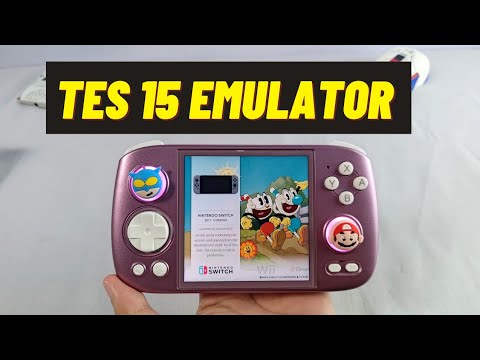 TES 15 EMULATOR DI Anbernic RG Cube (MAME, 3DS,DS,NES,GBA, GC,SNES,N ...