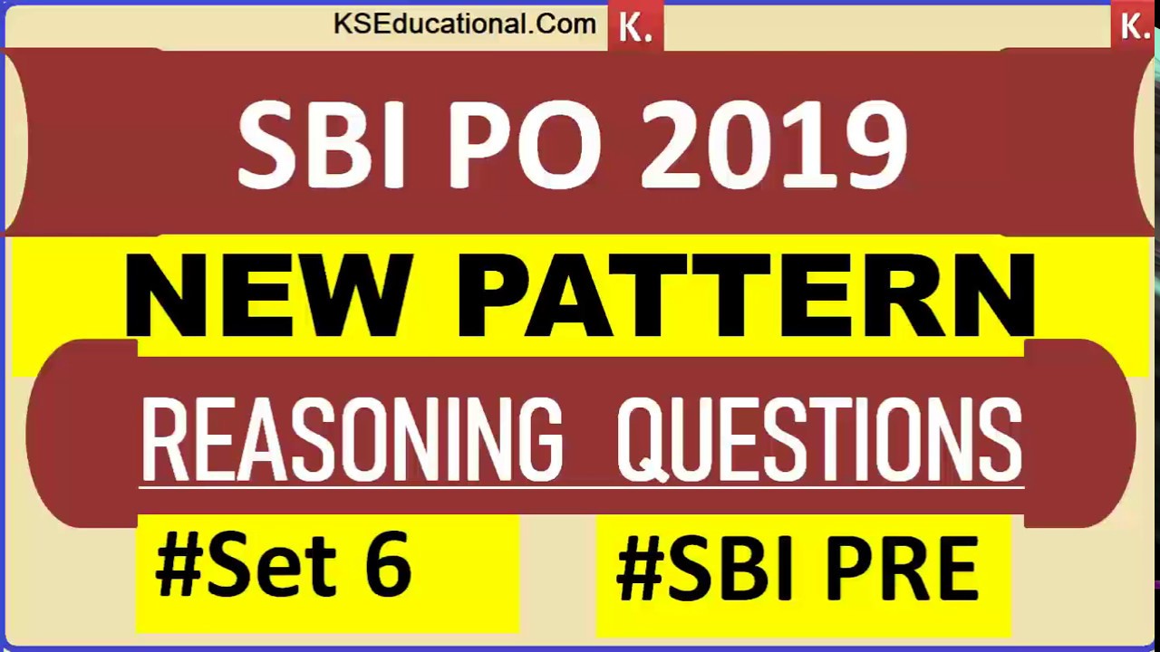 New Pattern Reasoning Questions Ranking Puzzle for SBI PO PRE 2019 SET ...