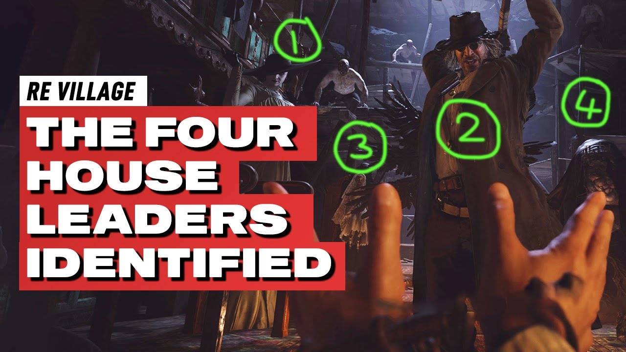 Who are the four House Leaders in Resident Evil Village? 🐺 (Resident ...