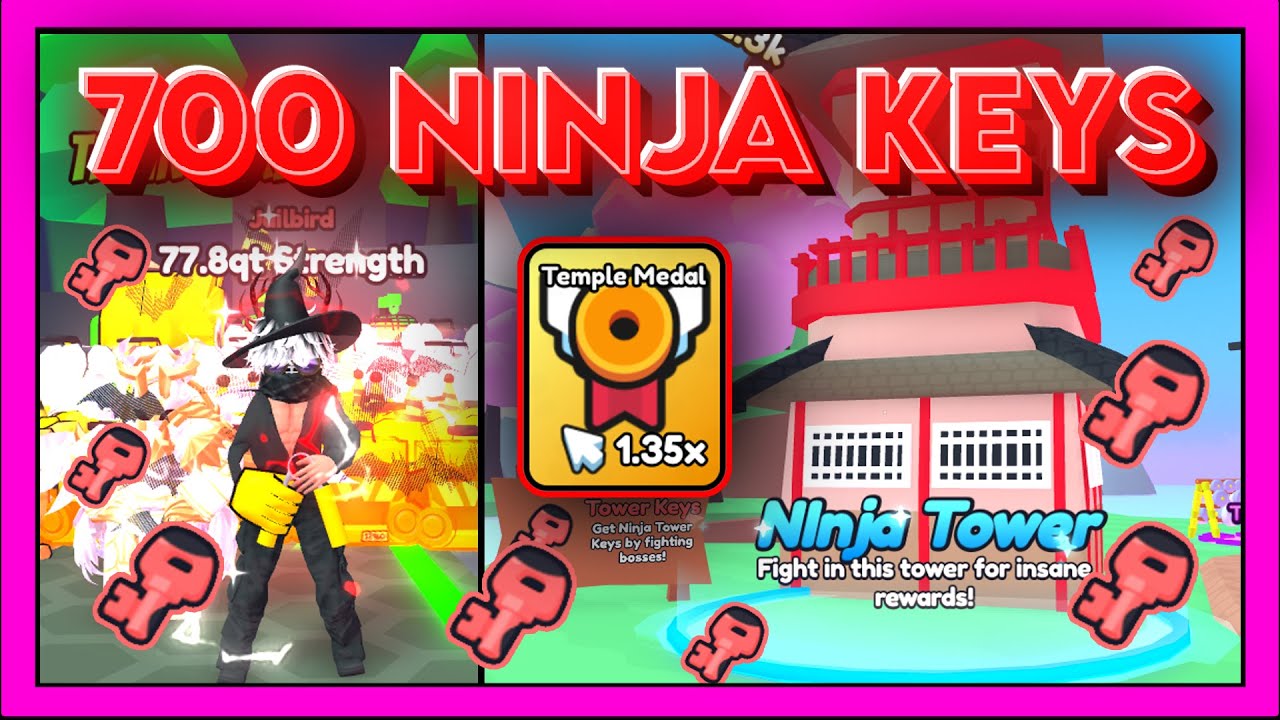 Gastando 700 NINJA KEYS na NOVA TORRE DO EVENTO NINJA! Roblox Arm ...