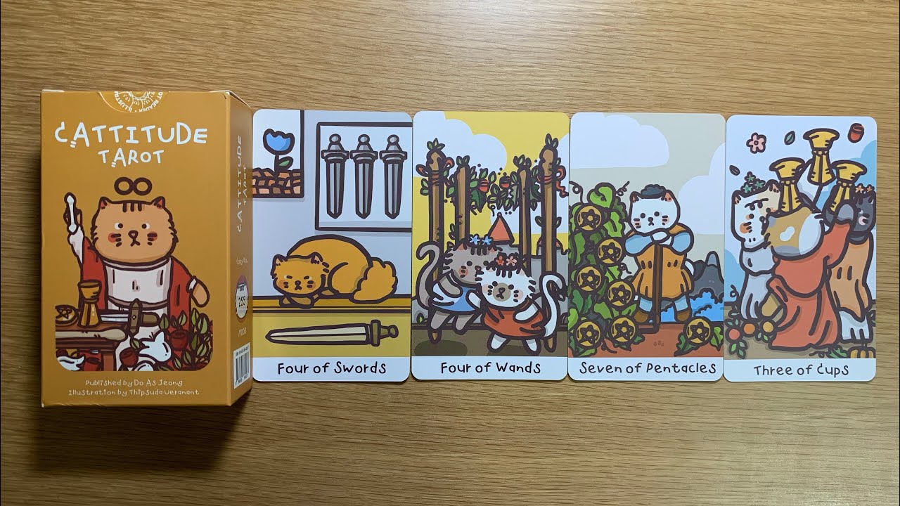 CATTITUDE TAROT DECK | 塔羅牌 - YouTube
